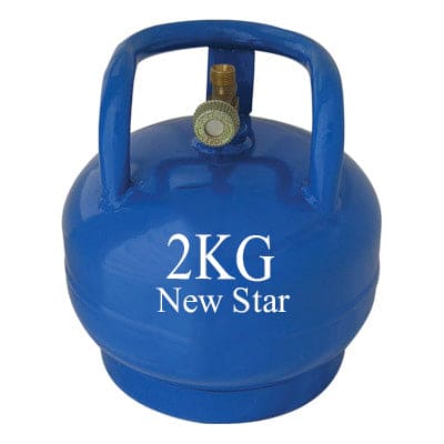 LPG Gas Cylinder NewStar With Safety Valve & Stove 2Kg , 4Kg , 6Kg , 8 ...
