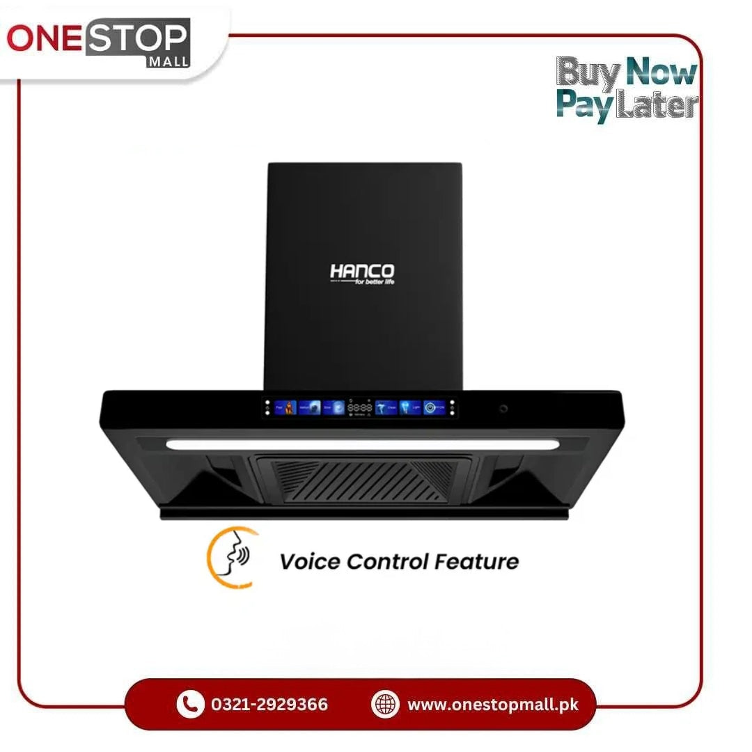 HANCO Kitchen Hood Model 333 (T-Shape) Voice Control (Hello Hanco) 1 Y ...