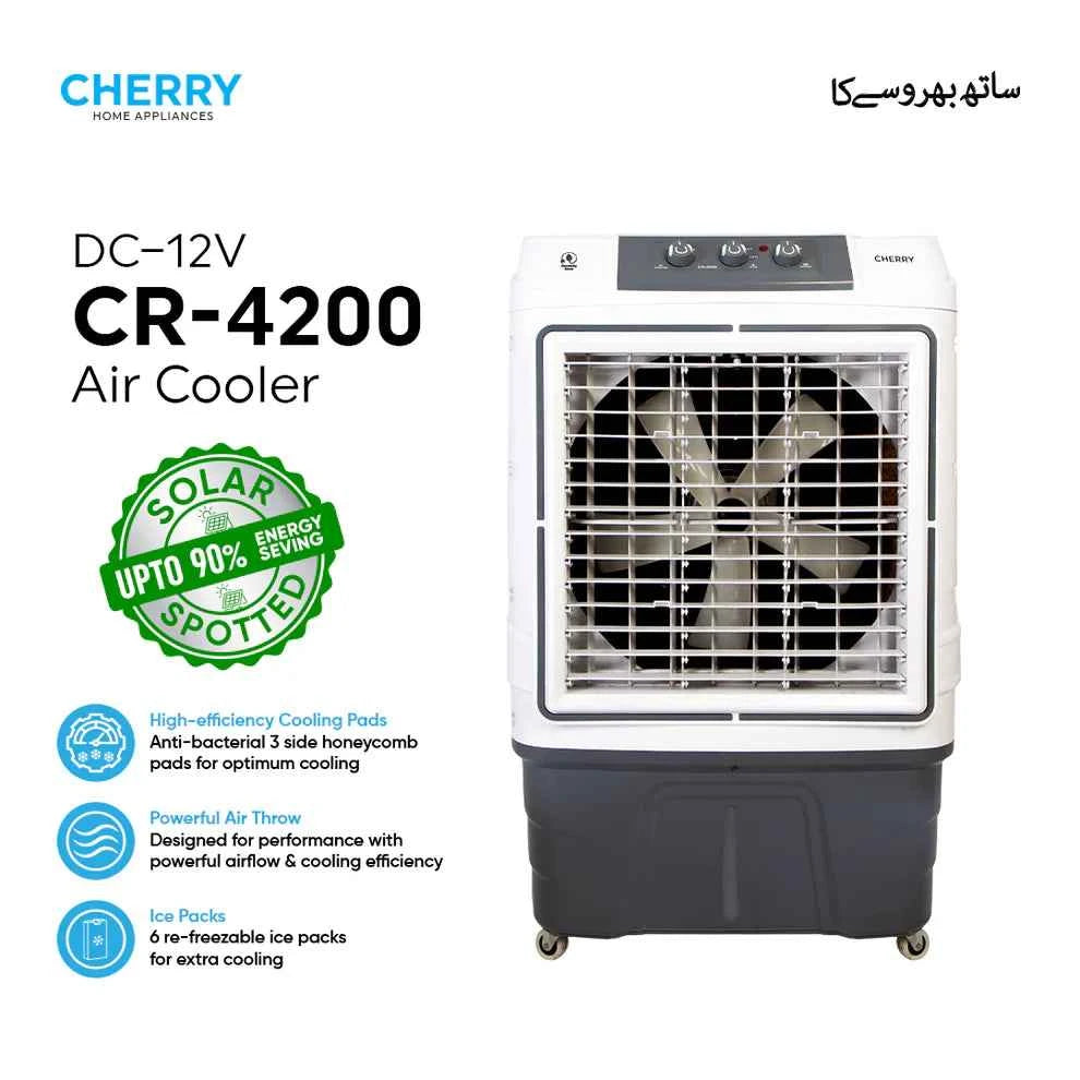 Cherry Room Air Cooler CR-4200 DC 12 Volt 90 Liters Ice Box 6 Bottles ...