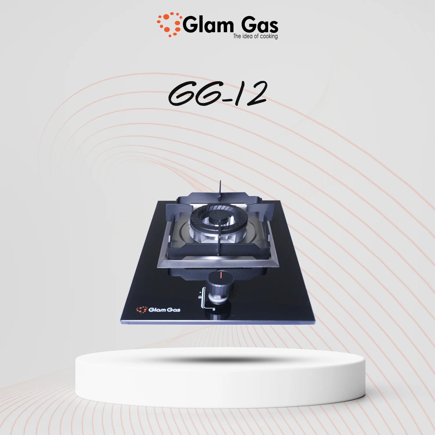 Glam Gas Food book-GG-12 Hob |1 Burner | Kitchen Gas Stove | Gas Stove – Onestopmall.pk