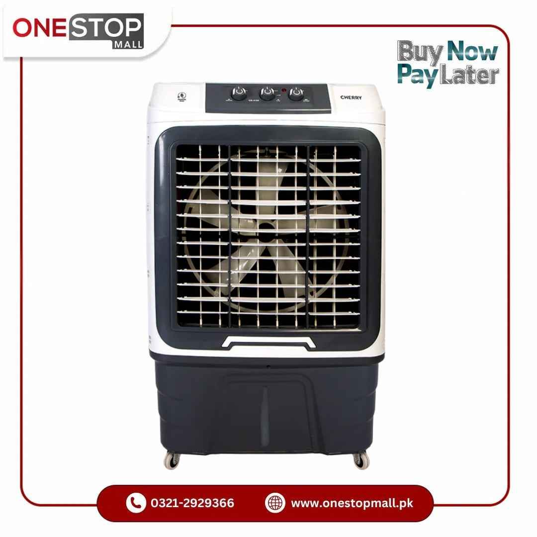Cherry Room Air Cooler CR-4000 DC Volt 90 Liters Ice Box 3 Bottles ...