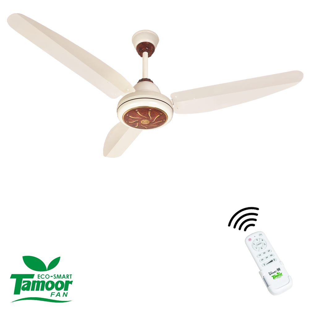 Tamoor Ceiling Fan 30W Super Pearl Model | Eco-Smart Series 1 Year Bra ...