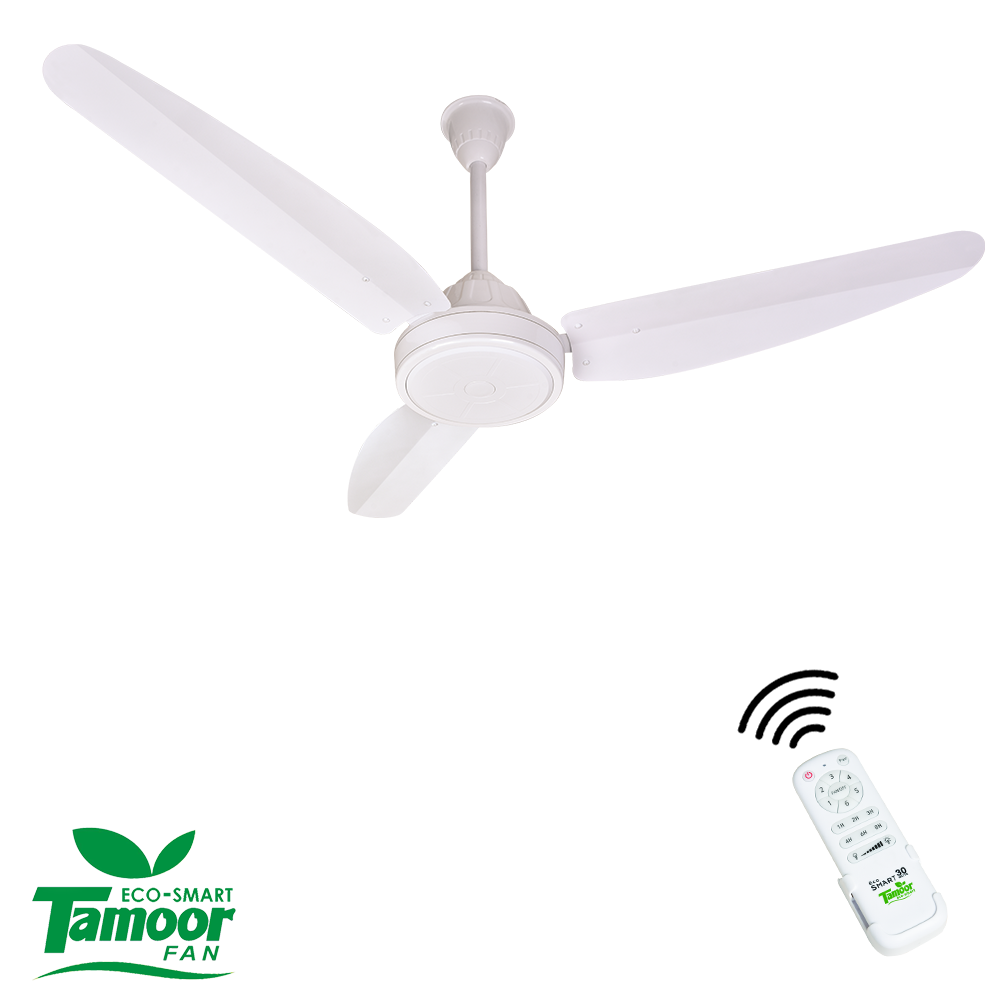 Tamoor Ceiling Fan 30W Magnum Model White | Eco-Smart Series Color 1 Y ...