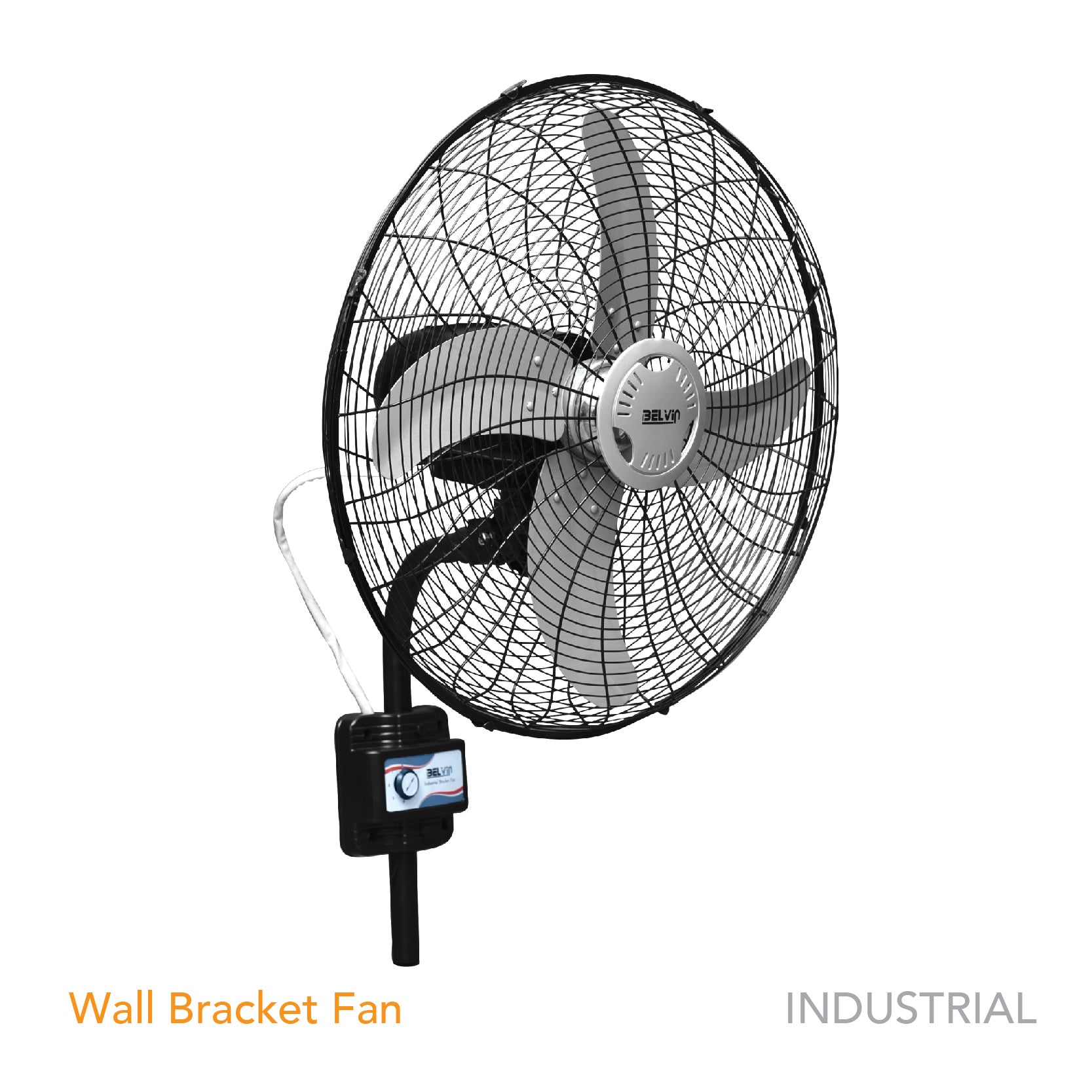 Belvin Bracket Fan 24" Inch Myga Industrial Series Fan High quality pa ...